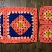 Granny Square With Border Pattern - Etsy