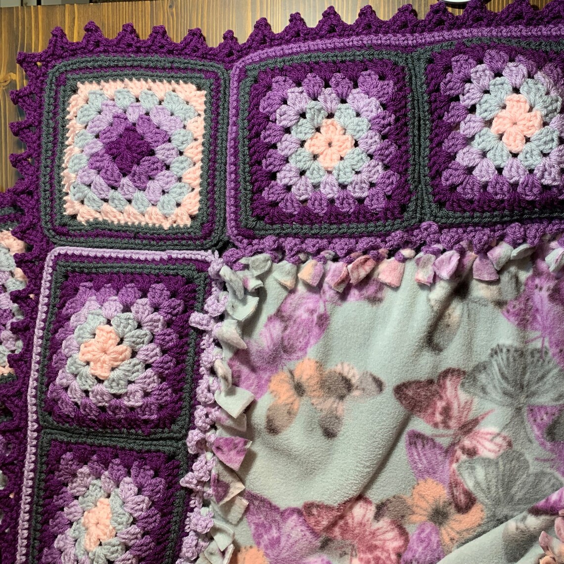 Granny Square With Border Pattern - Etsy