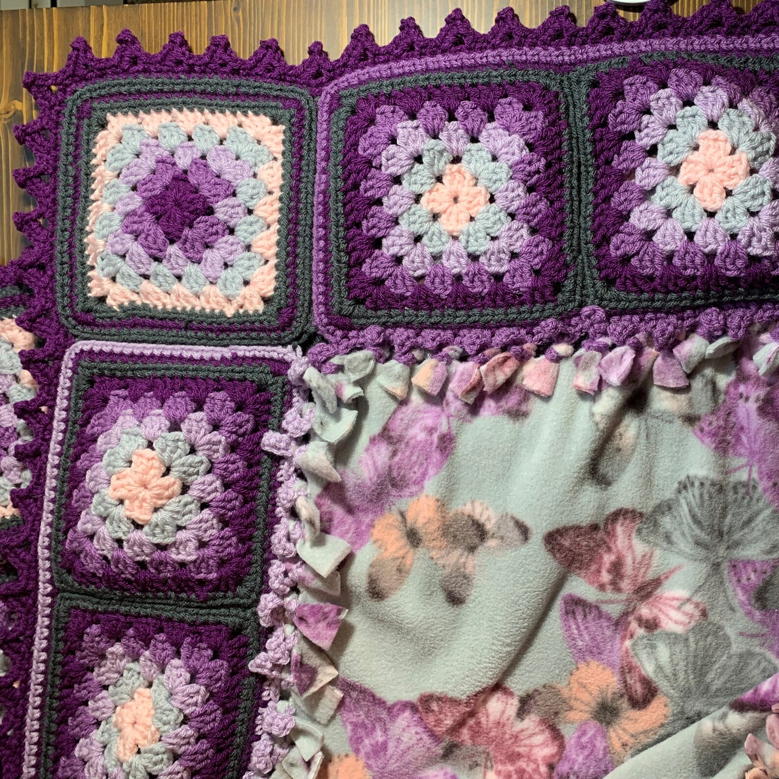 Granny Square With Border Pattern - Etsy