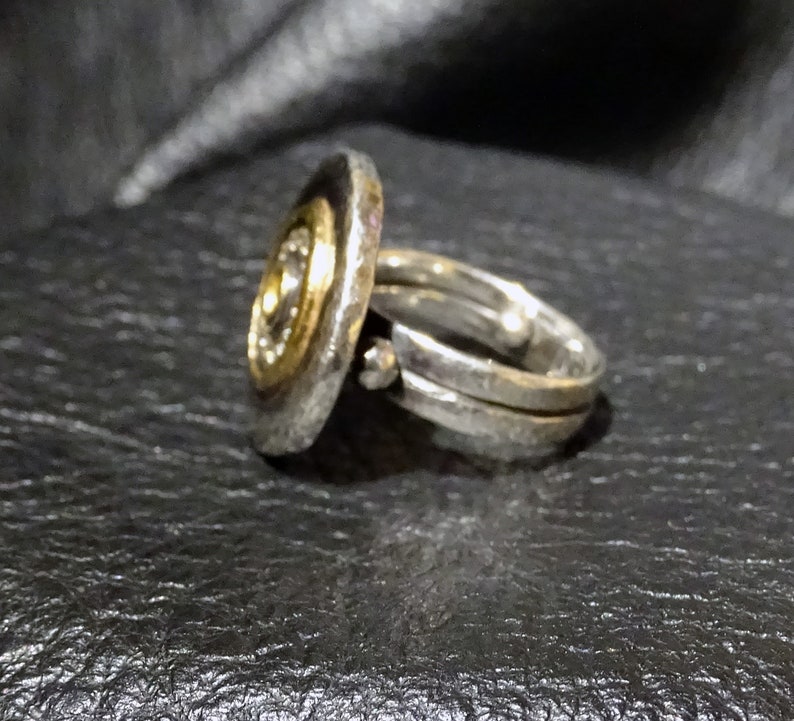 Gurhan Diamond Ring, 24K Gold, Sterling Silver, Moonbeam Collection - Etsy