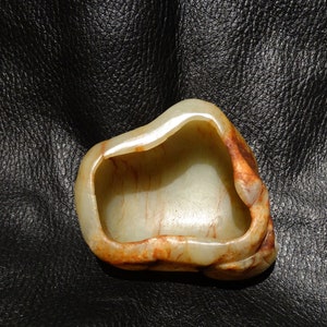 Jade Brush Washer, Hetian Nephrite River Pebble, 18th/19th C. - Etsy