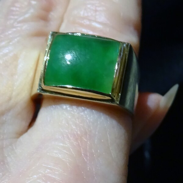 Imperial Jade Rings for Men - Etsy