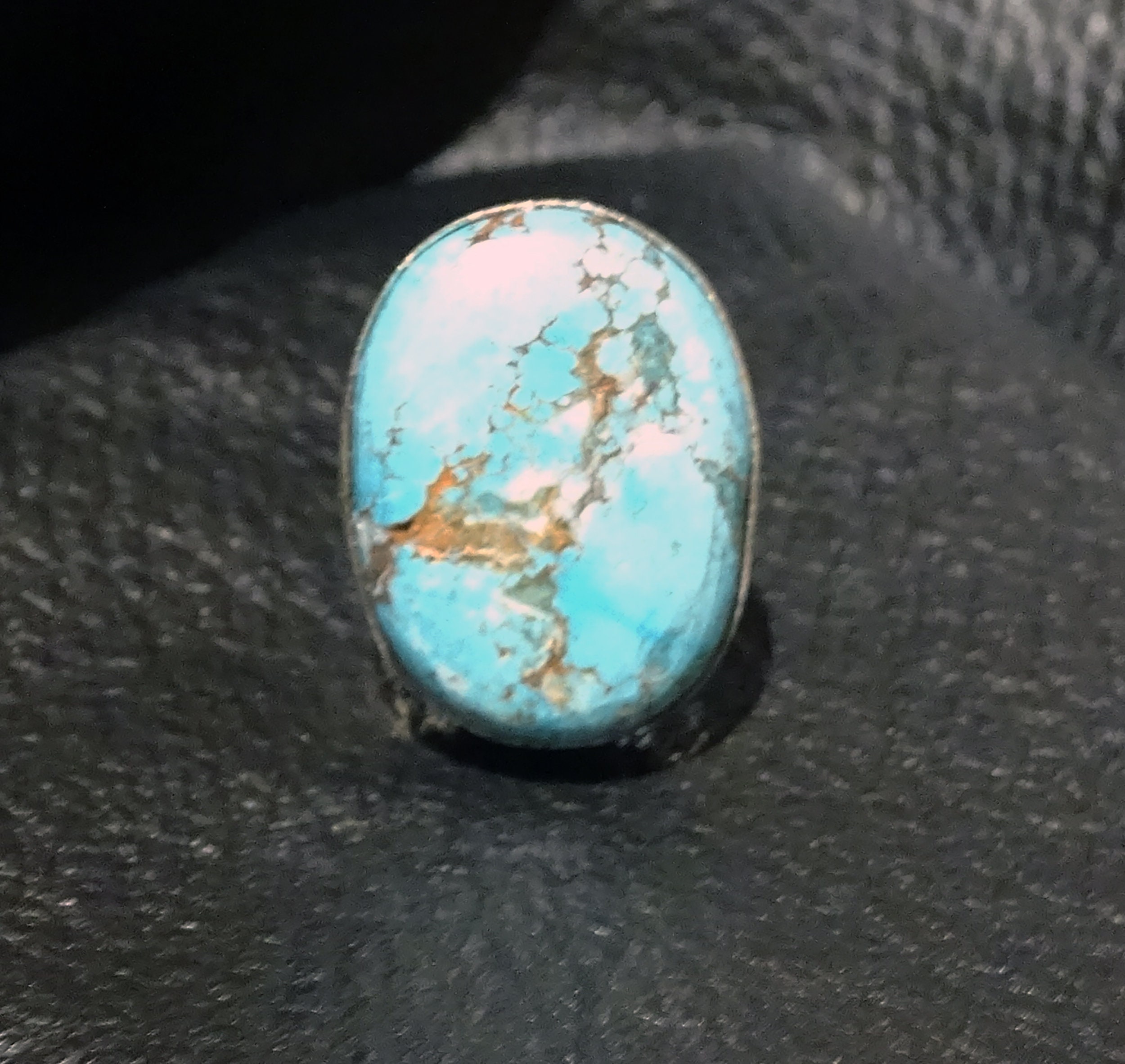 Bisbee Turquoise Ring, Sterling Silver, Vintage - Etsy