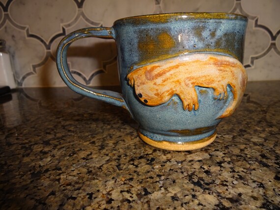 Pottery Handmade Hellbender Salamander Pottery Mug Giant - Etsy