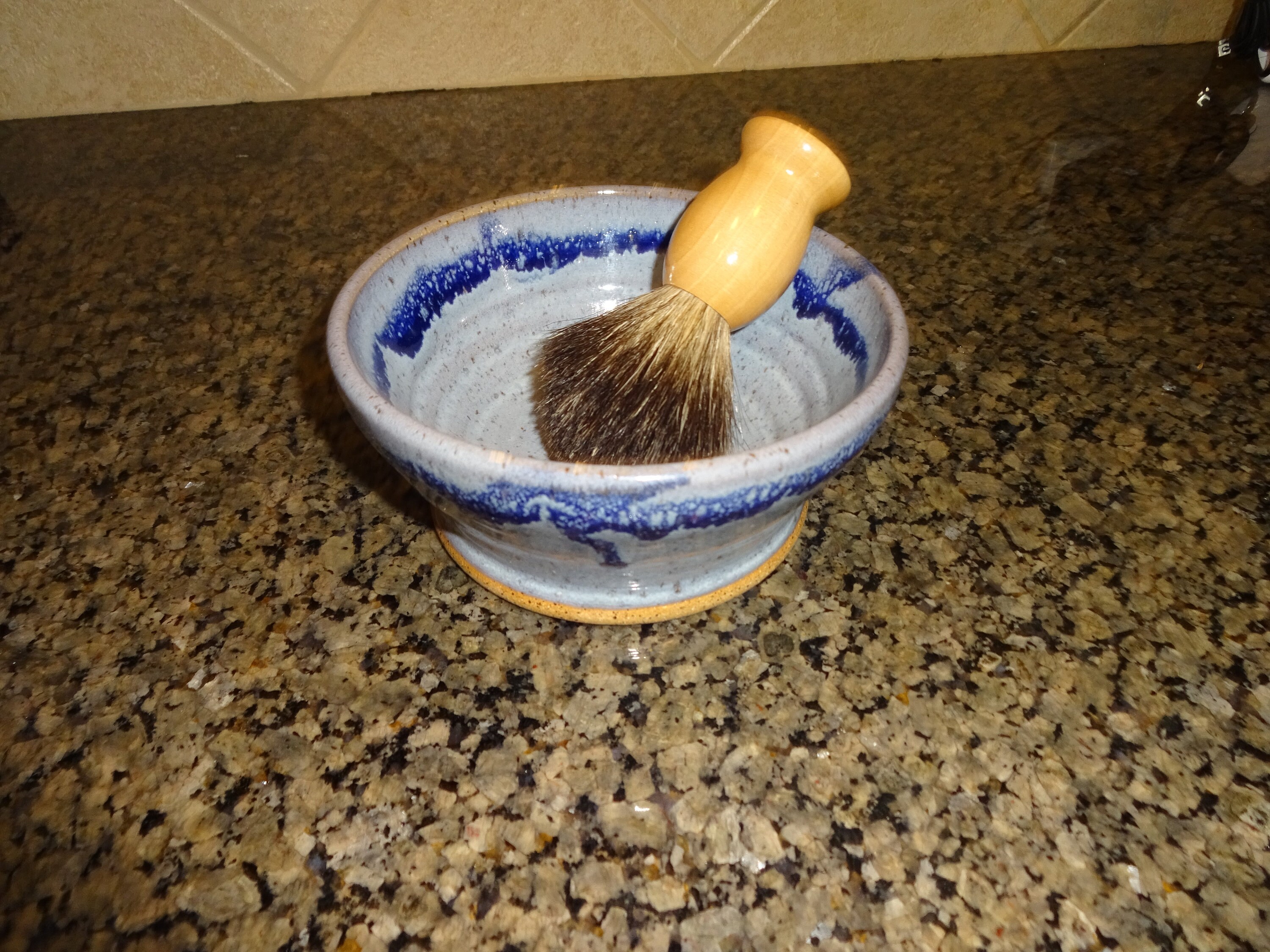 Shaving Scuttle Hot Shave Wet Shaving Wheel Thrown Ceramic - Etsy
