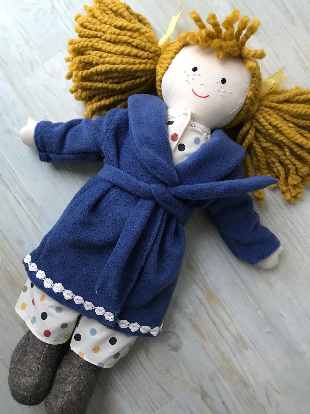 Dressed Rag Doll Handmade Rag Doll With Clothes - Etsy