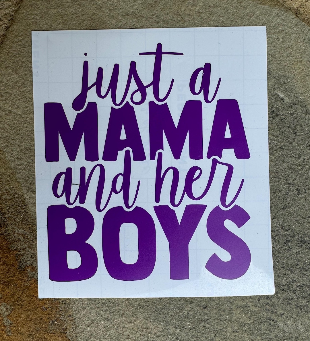 Boy Mom Decal, Boy Mom Sticker, Car Decals, Car Stickers, Vinyl ...