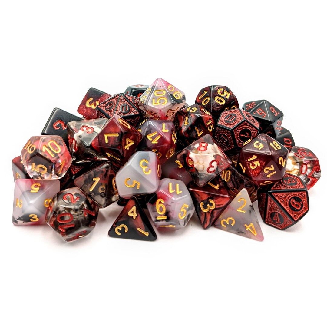 Form of Dread Dice Palette 7pc Polyhedral Dice Set for Critters and ...