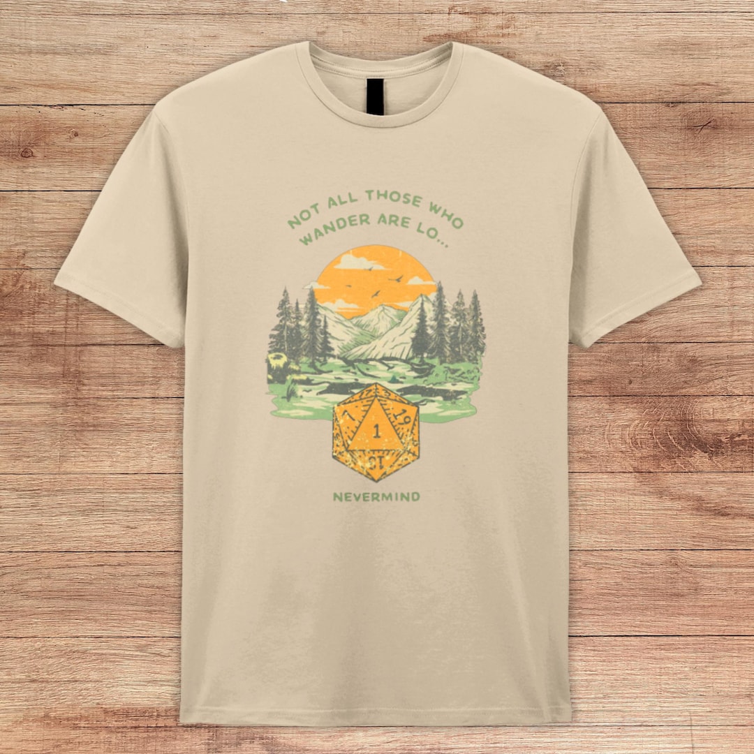 Survival Check T-shirt: Dungeons and Dragons TTRPG Cotton Tee - Etsy