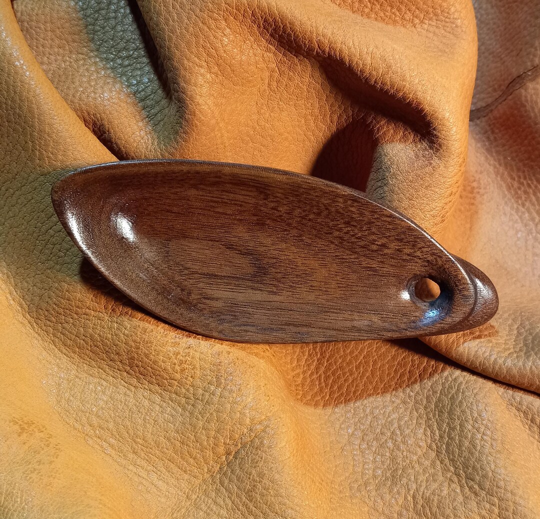 Large Handmade Black-walnut Spoon Unique Mixing Spoon One of a Kind ...