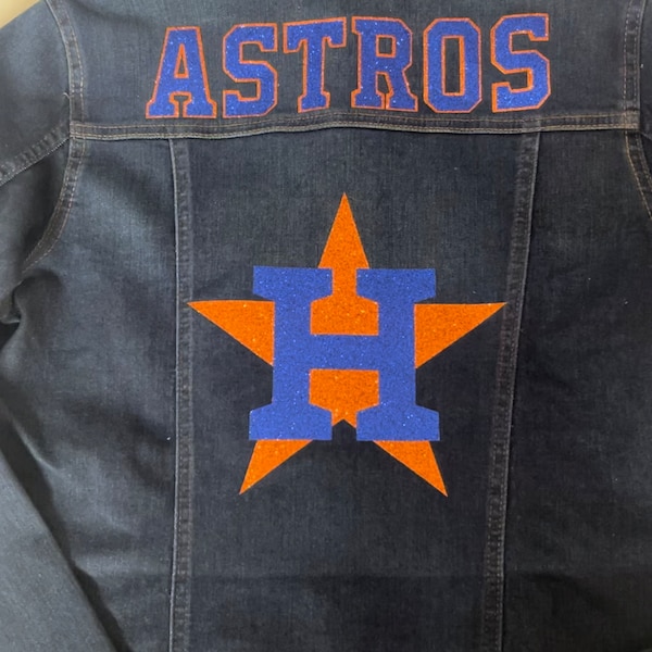 Astros Glitter Jacket - Etsy