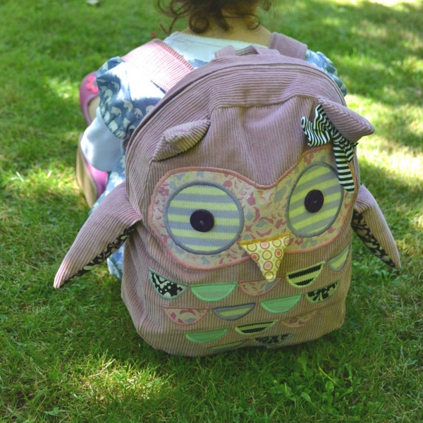 Owl Backpack - Etsy