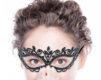 Crystal Rhinestone Masquerade Eye Mask - Etsy