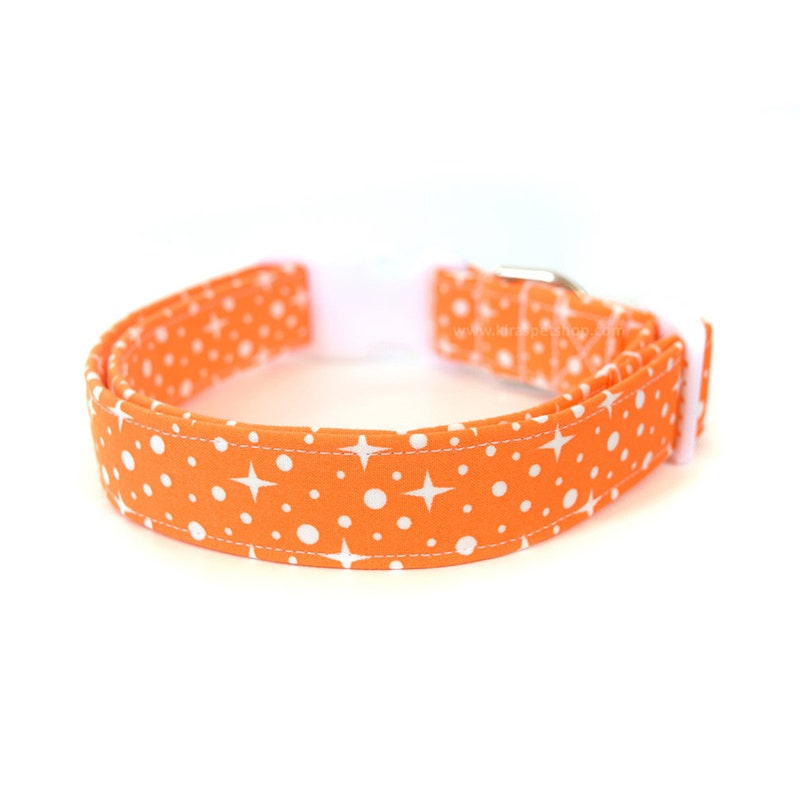 Orange Dog Collar - Etsy