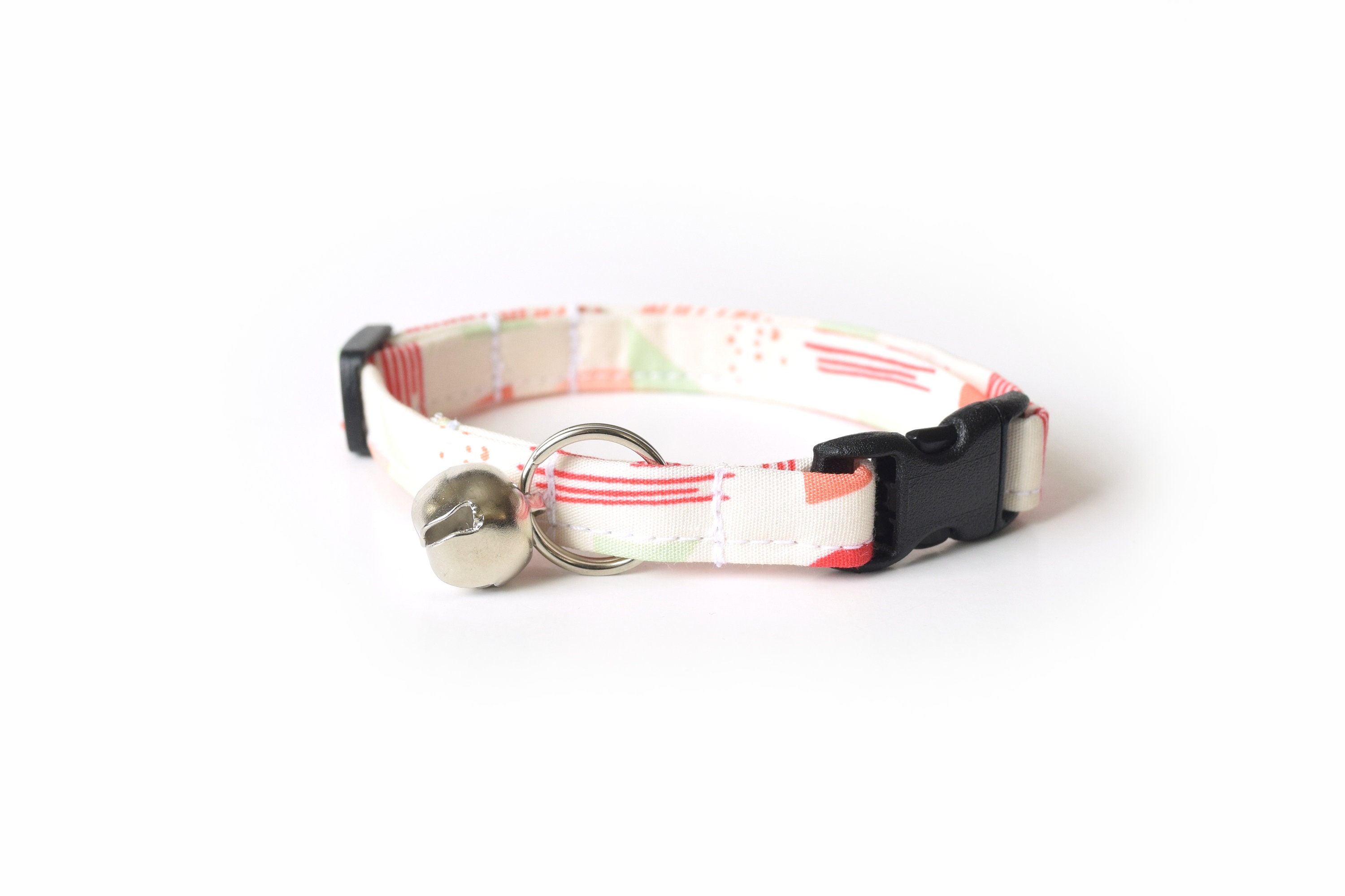 Modern Abstract Cat Collar Breakaway Cat Collar Hipster | Etsy