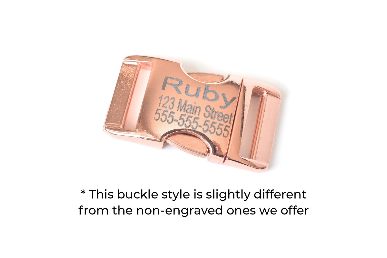Engraved Buckle UPGRADE Add Laser Engraving to the Buckle of - Etsy