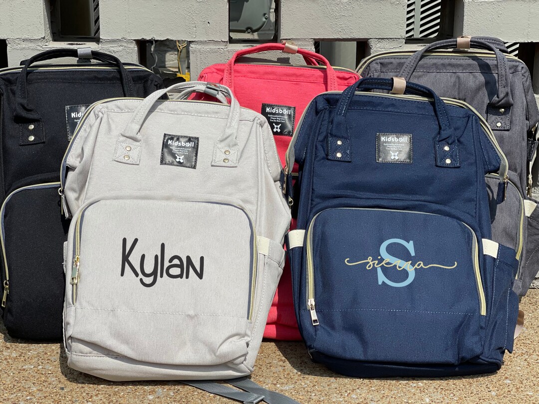 Personalized Diaper Bag Backpack Monogram Diaper Bag New - Etsy