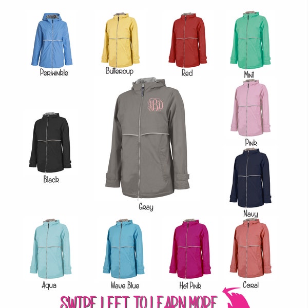 Charles River Rain Jacket - Etsy