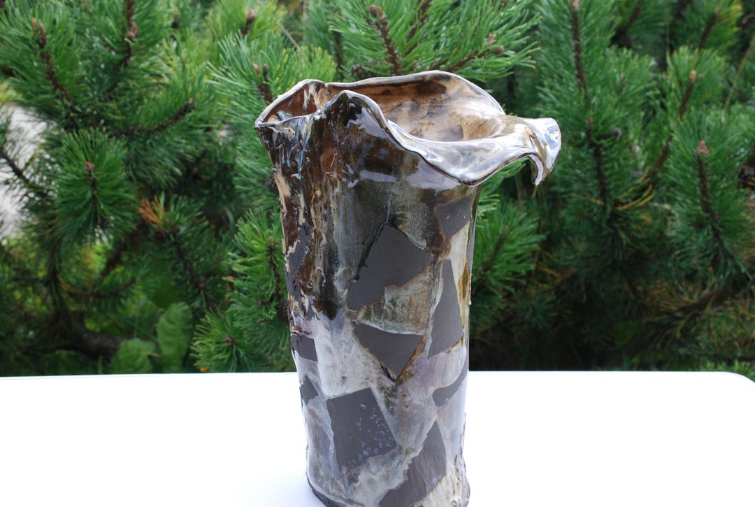 Original Potery Ceramic Table Decor Vase - Etsy