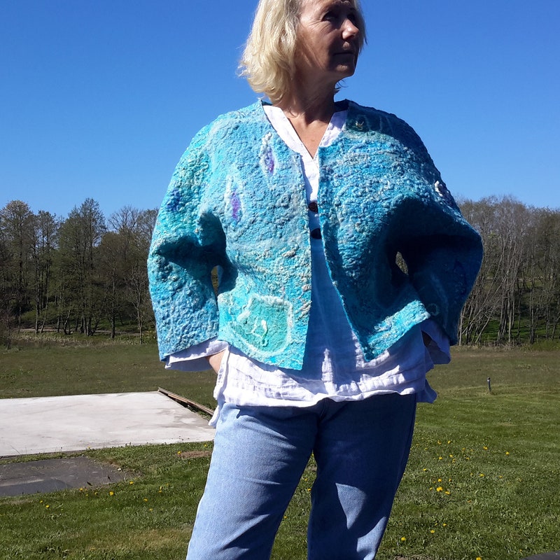 Nuno Felt Jacket - Etsy