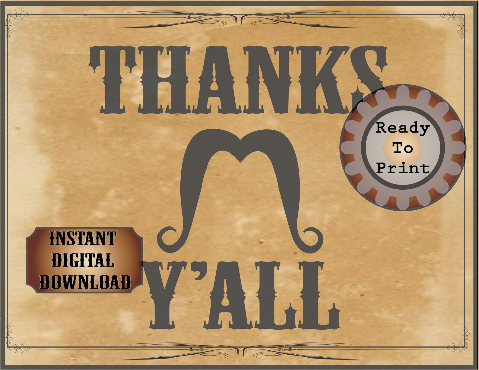 8 Sign Wild West Printable Set WANTED Poster Vittles - Etsy