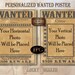 Custom WANTED Poster Printable JPG File Personalized Photo, Crime, Name ...