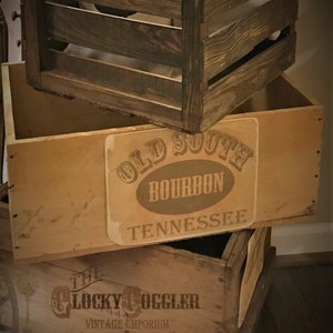 5 Booze Crate Labels Printable Roaring 20s Party Decor ~ Prohibition ...