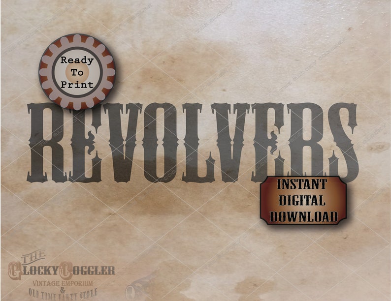 5 Weapons Crate Labels Printable Prohibition Speakeasy Wild - Etsy