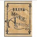 Drink More Absinthe Sign Printable Set Steampunk Aged - Etsy