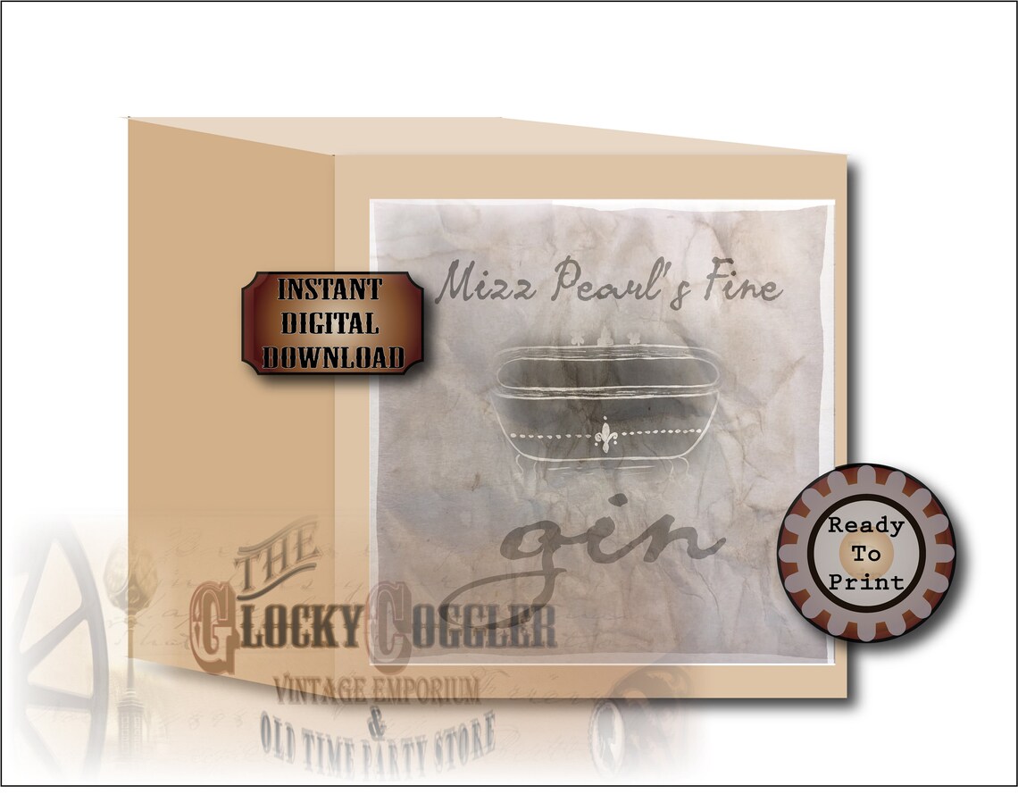 5 Women Bootlegger Crate Labels Printable 8x8 Aged | Etsy