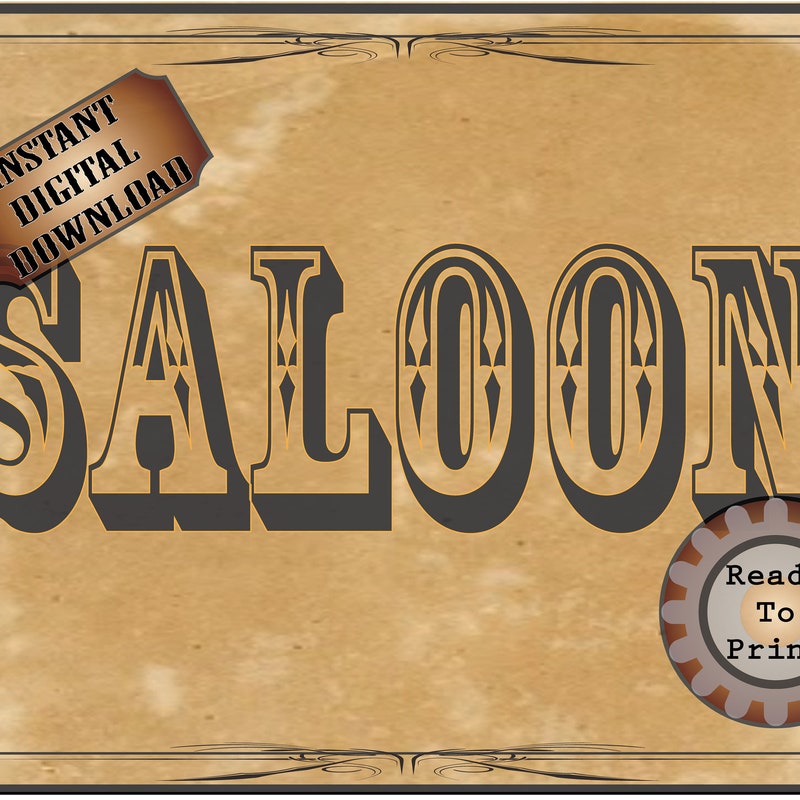 Saloon - Etsy