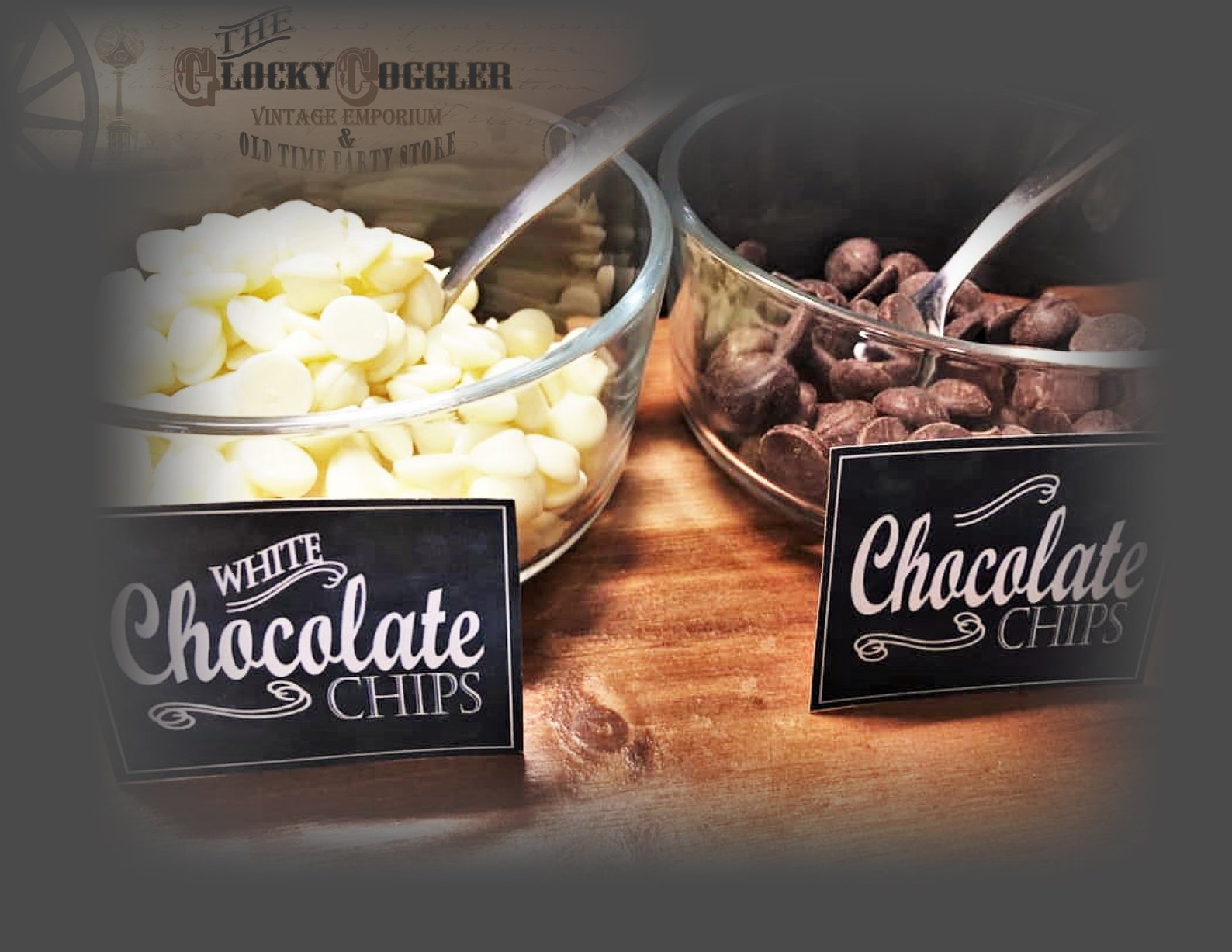 Hot Chocolate Toppings Printable Set ~ Simple Chalkboard Art Style 16 ...