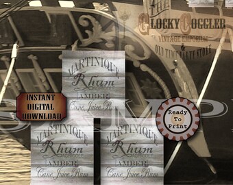 Pirate Rum Crate - Etsy