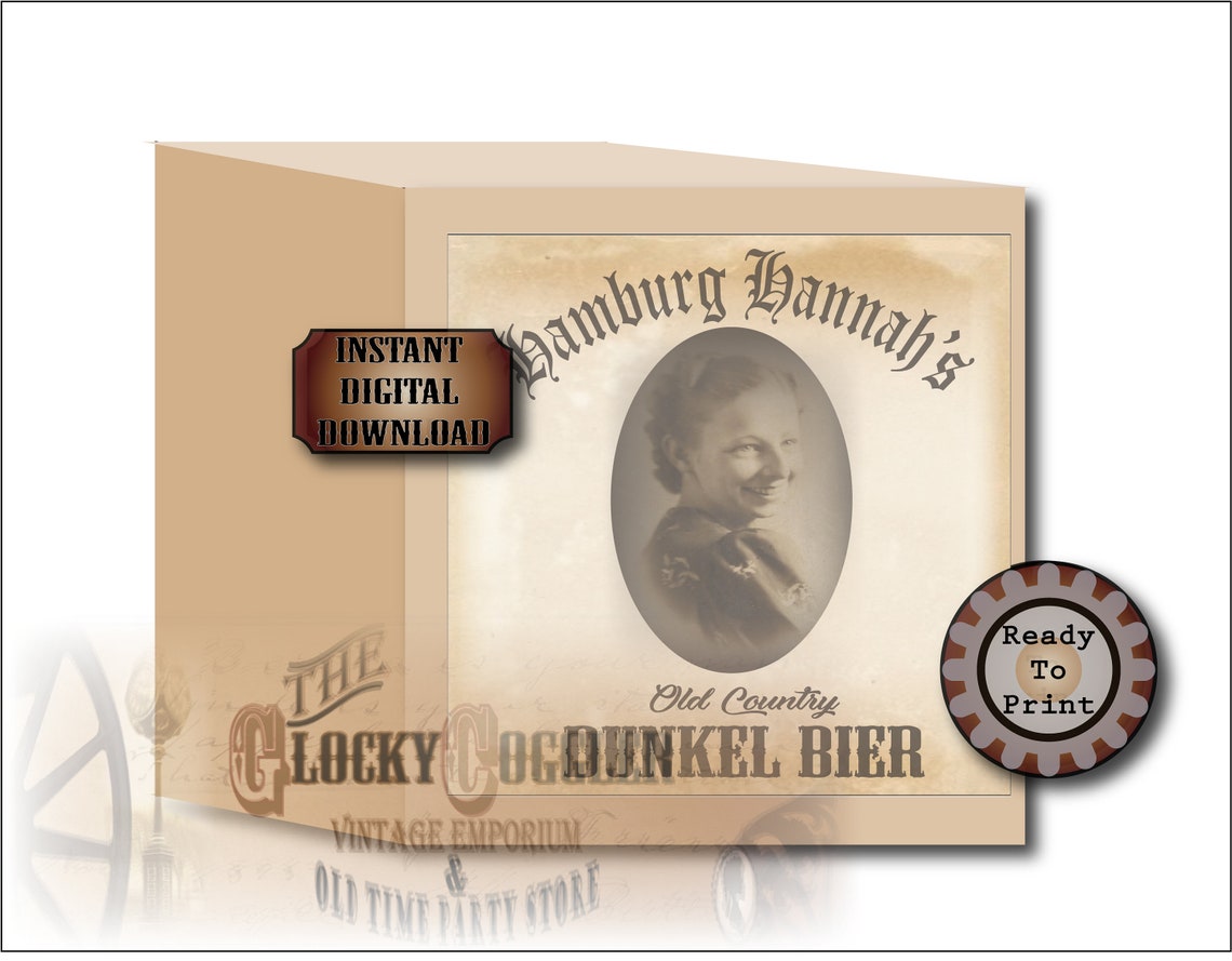 5 Women Bootlegger Crate Labels Printable 8x8 Aged | Etsy