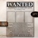 5 WANTED Posters Printable Set Blank Picture Areas, Space for Text ...