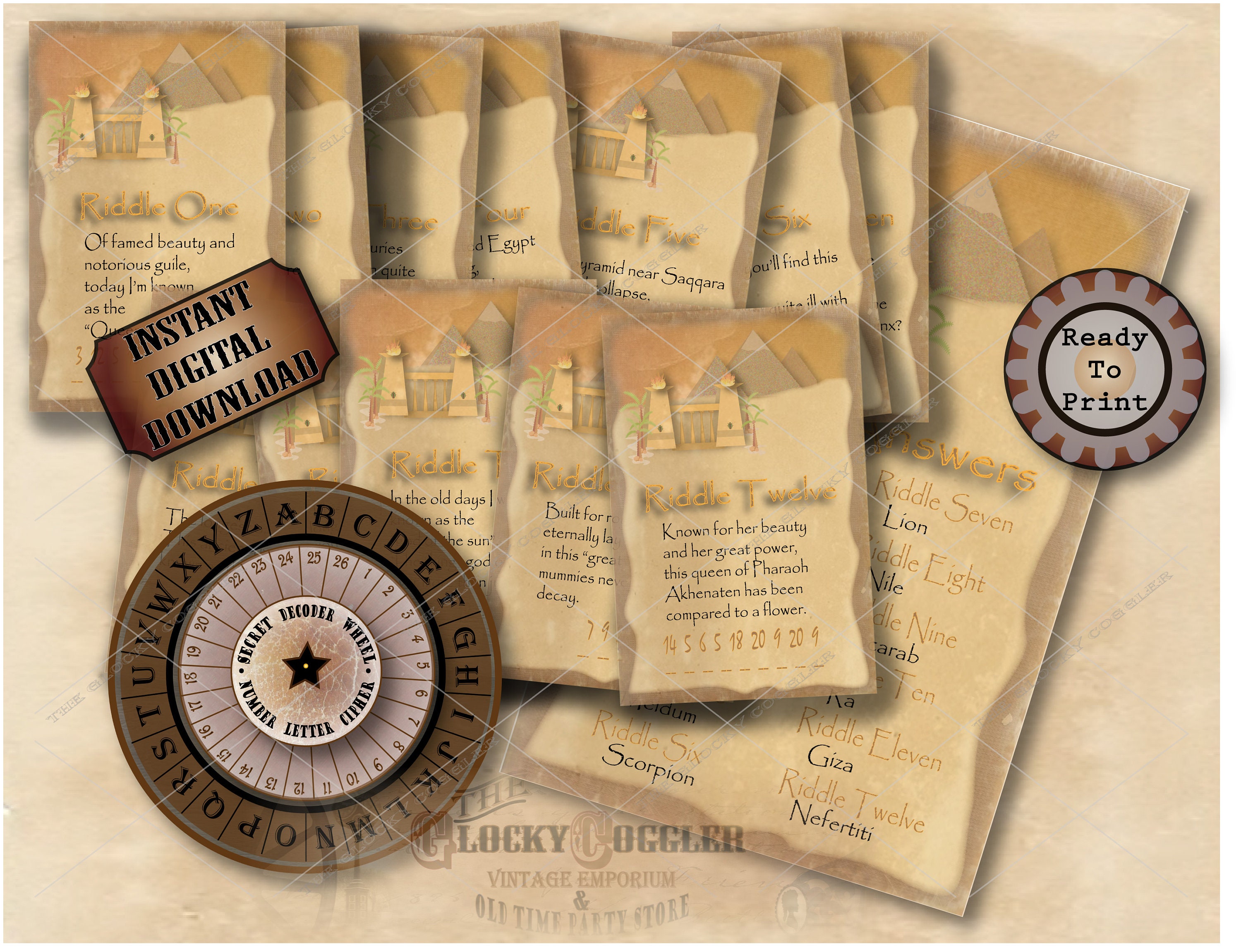 Egyptian Codes - Etsy