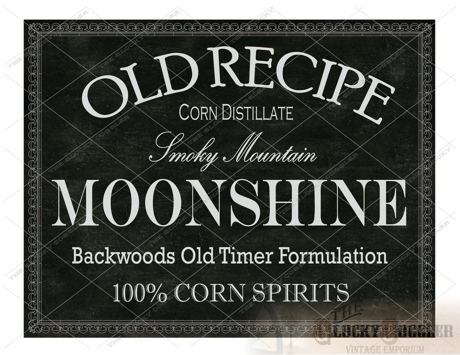 6 Booze Crate Labels Printable Set JPG Files ~ Liquor Rebellion & Civil ...