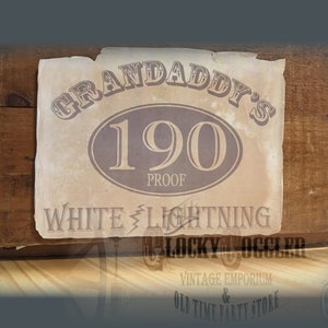 12 Prohibition Bootlegger Crate Label Props JPG Set ~ 8.5X11 Speakeasy ...