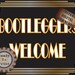 Bootleggers Welcome Printable Sign Roaring 20s Prohibition Era Art Deco ...