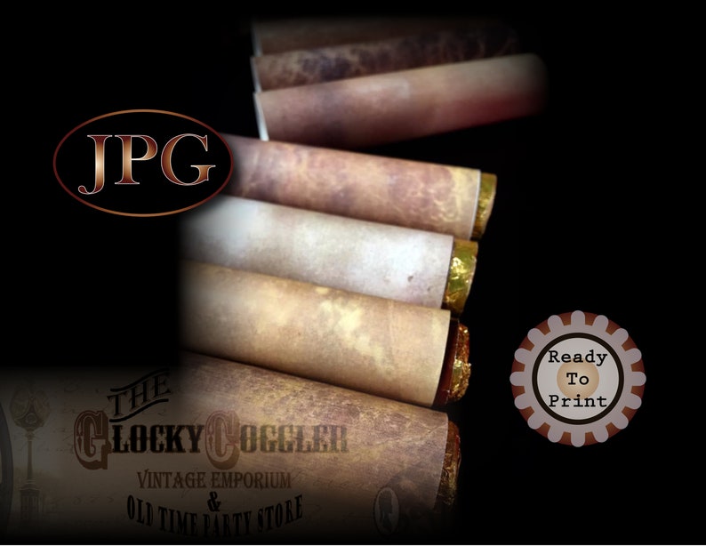 Cigar Junk Journal Paper Wraps 2 Jpgs 8 Prohibition | Etsy