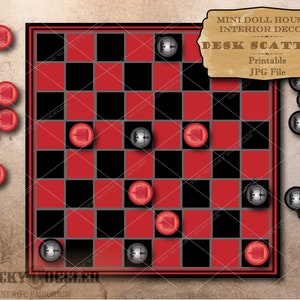 Printable Checker Pieces