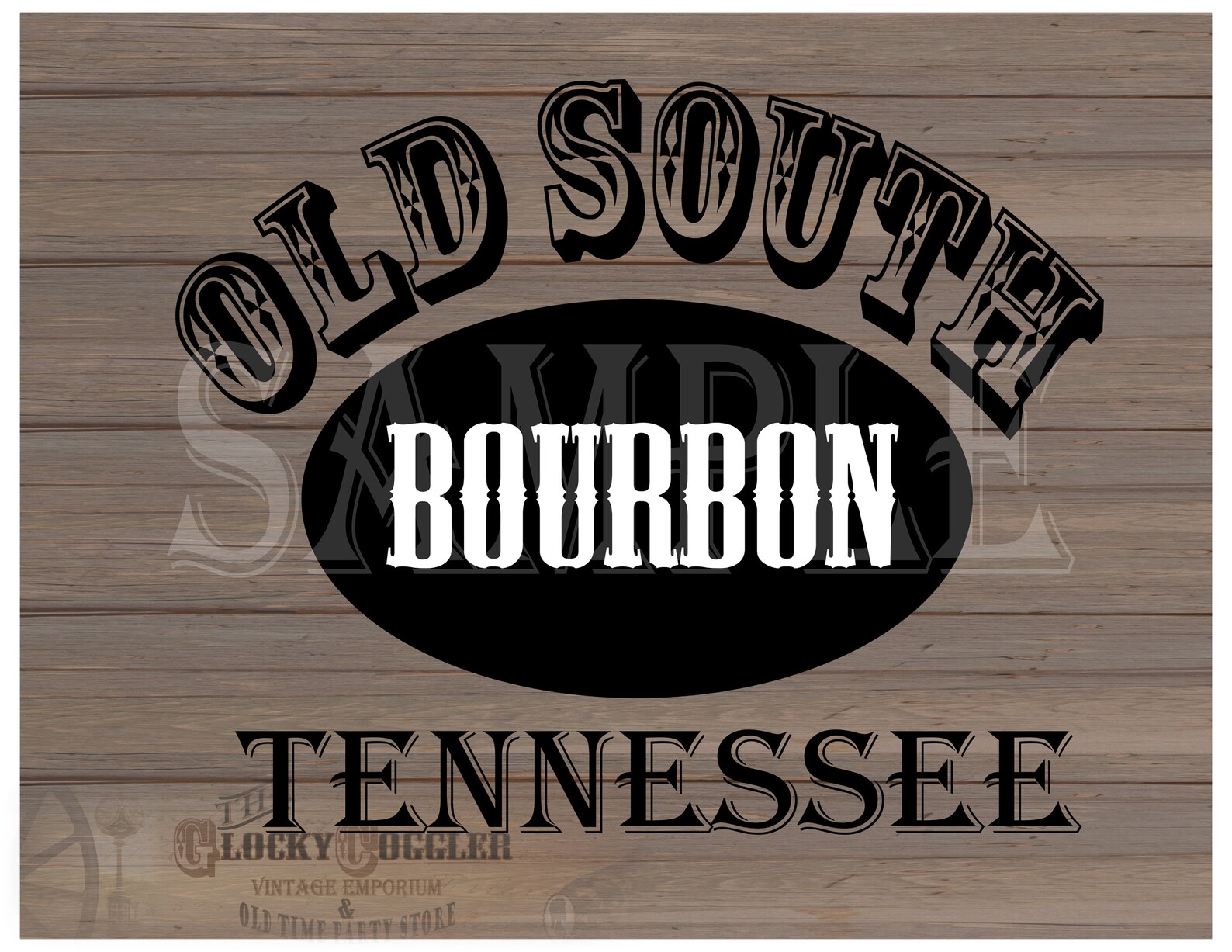Tennessee Bourbon Label Files Set Svg Pdf Png Eps Dxf - Etsy