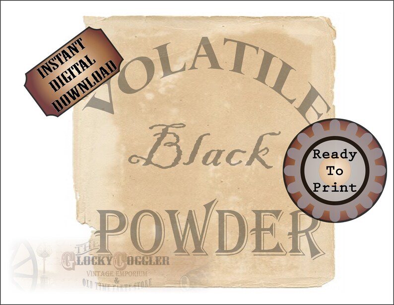 Mine Explosives Crate Labels ~ Printable Wild West Gold Mining Party ...