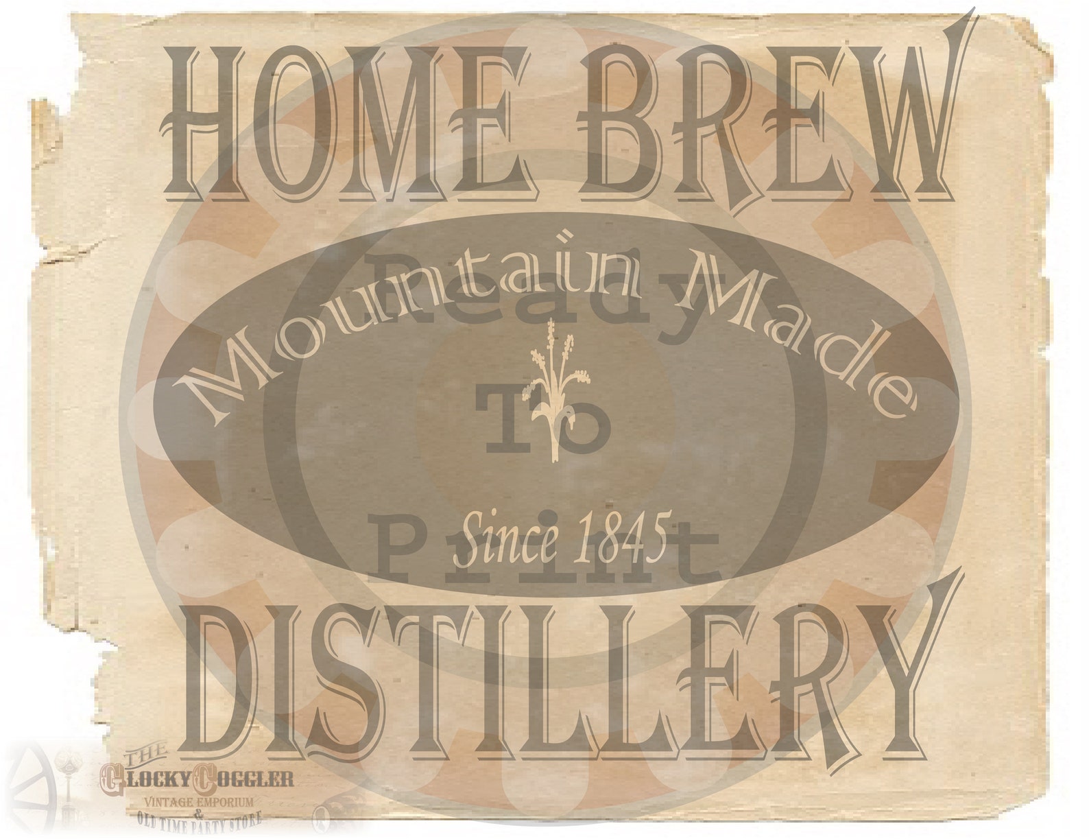 5 Bootlegger Crate Labels Printable Prohibition Speakeasy | Etsy UK