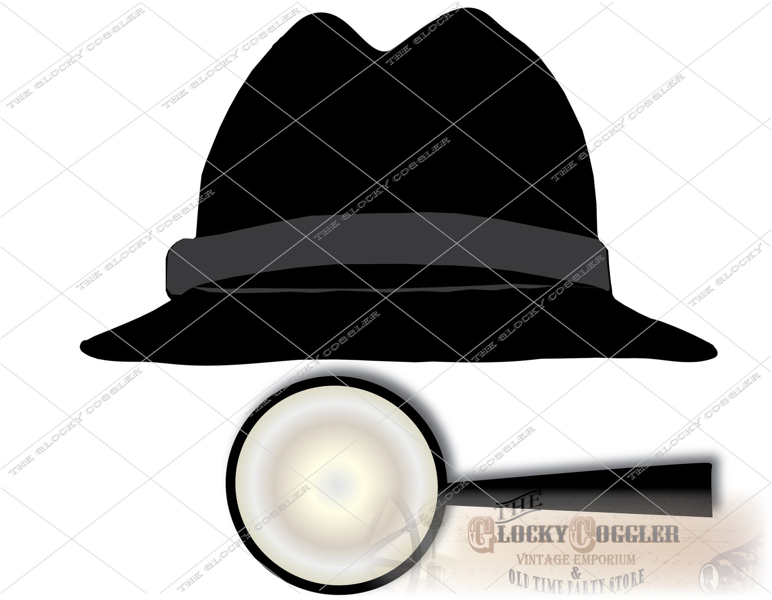 MURDER MYSTERY Detective Photo Booth Props 1 ZIP File Cast | Etsy