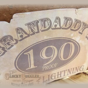 5 MOONSHINE Bootlegger Crate Labels Printable Prohibition Speakeasy ...