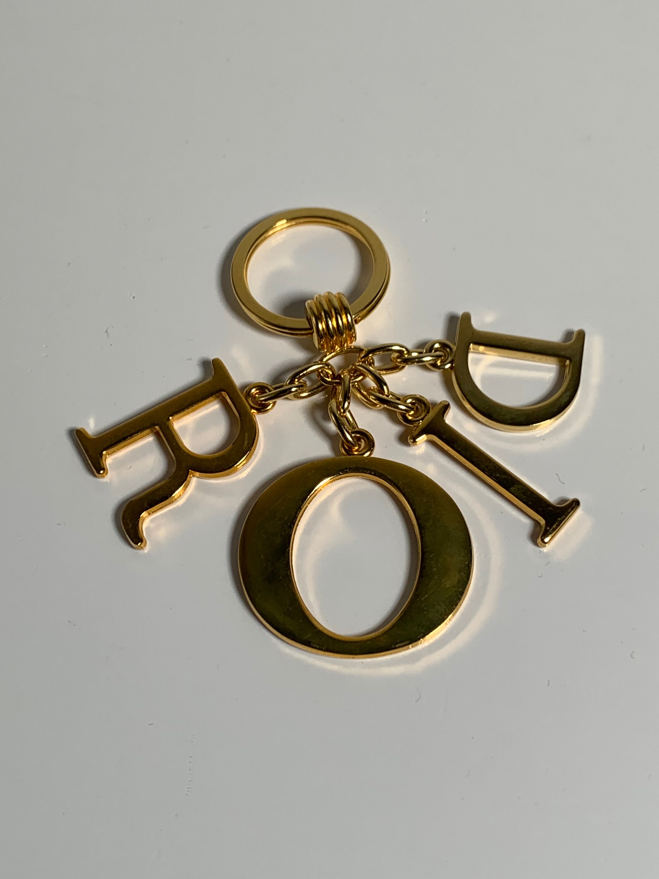 90s Christian Dior Charm Keychain Vintage Dior Bag Charm Lady - Etsy