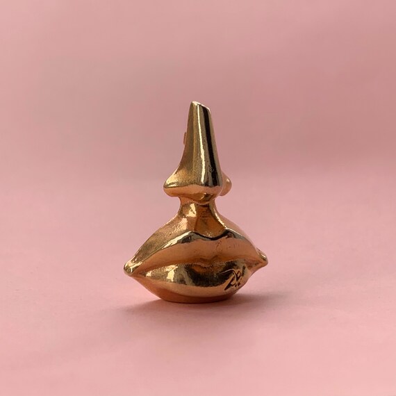 Vintage SALVADOR DALI Nose Lips Brooch Dali Aphrodite… - Gem