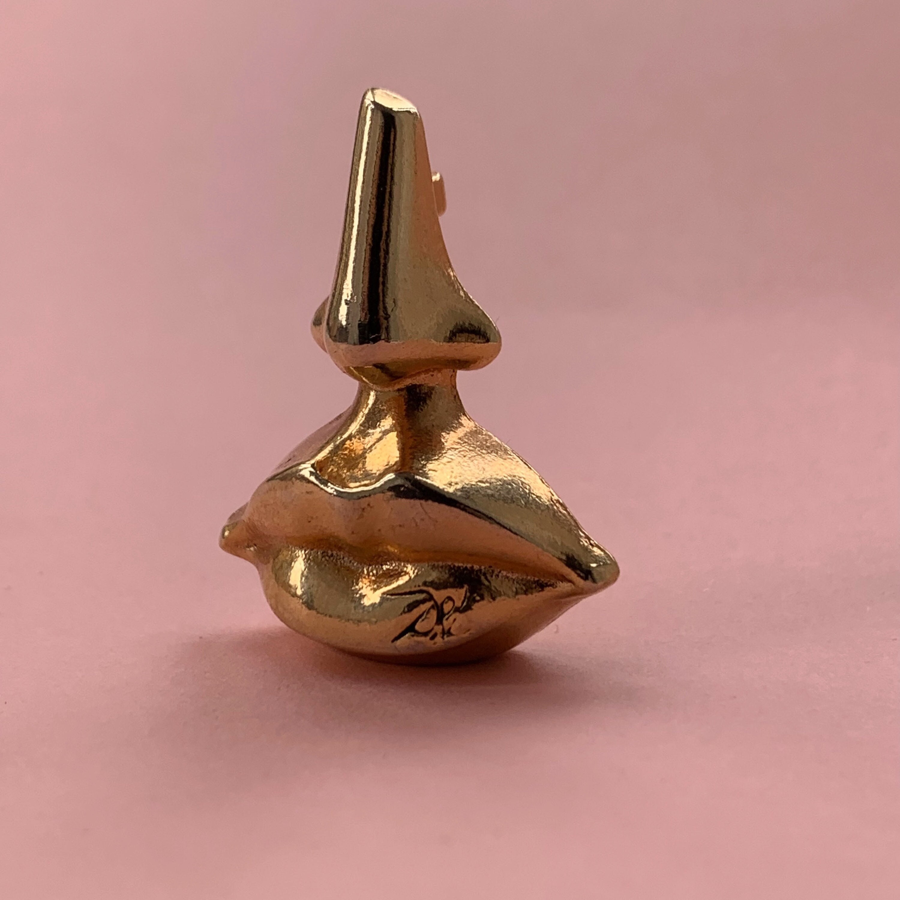 Vintage SALVADOR DALI Nose Lips Brooch Dali Aphrodite Perfume Brooch ...