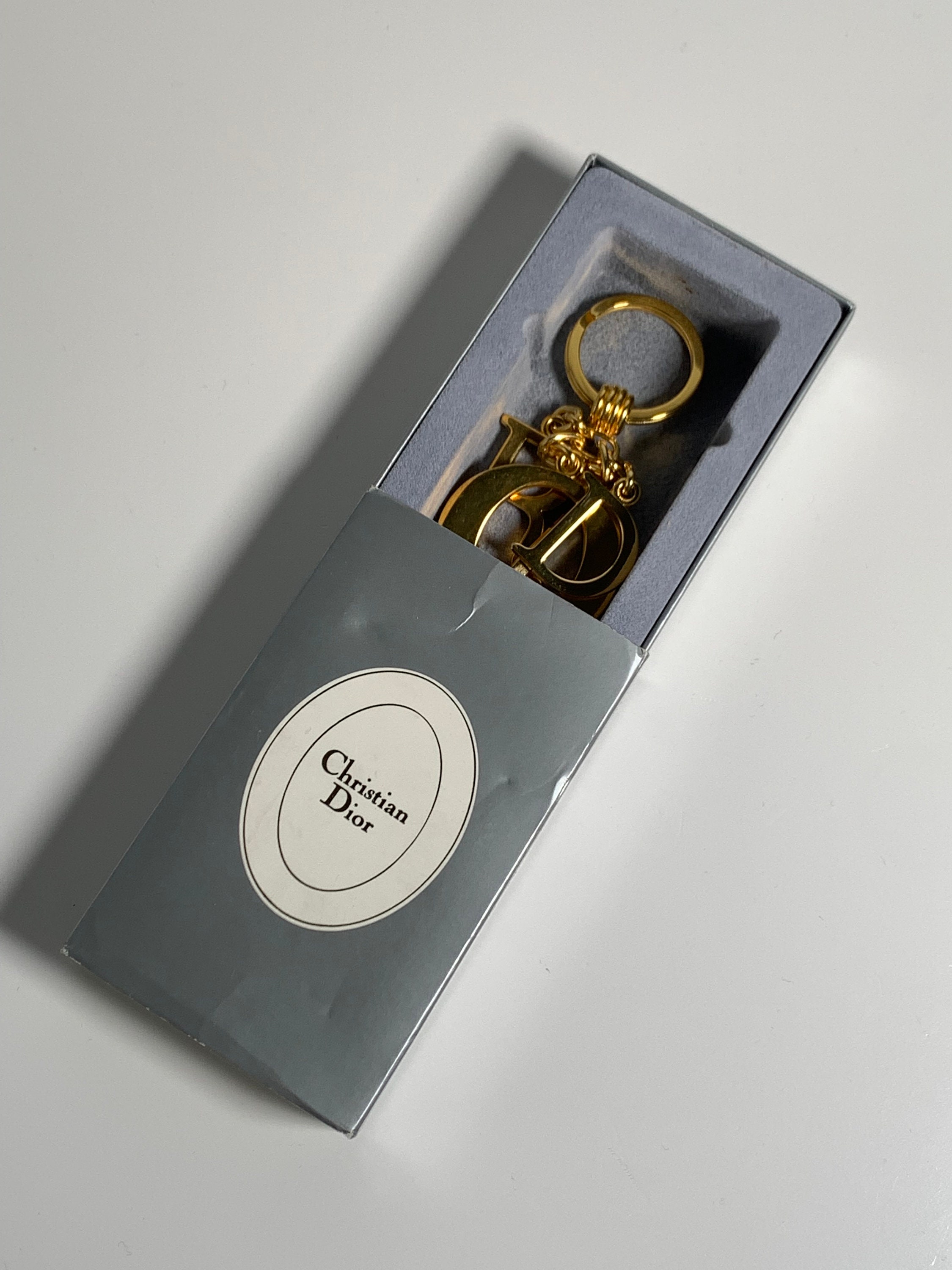 90s Christian Dior Charm Keychain Vintage Dior Bag Charm Lady - Etsy